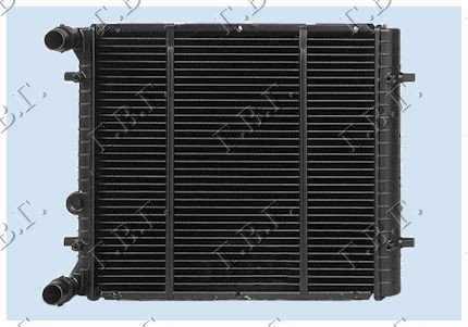 HLADNJAK MOTORA 1.4 – 1.6 MAN. – A/C (43×41.5×2.3 VW BORA (1998-2005) (OEM: 1J0121253AM, 1J0121253G)