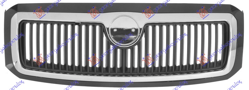 PVC MASKA KOMPLET 04- SKODA FABIA (1999-2007) (OEM: 6Y0853651B, 6Y0853668B)