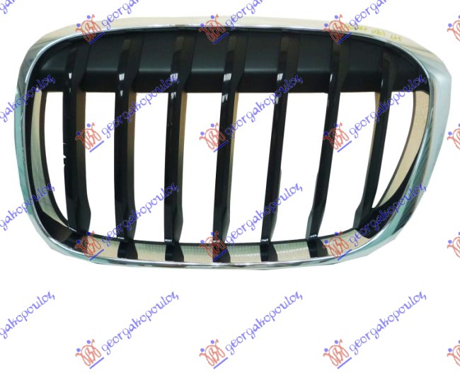 PVC MASKA (HROM/CRNA) (BASIC) Leva str. BMW X1 (F48) (2015-2019) (OEM: 51137354823)