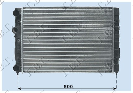 HLADNJAK MOTORA 1.4 – 1.6 (43×32) VW VENTO (1992-1998) (OEM: 6N0121253A, 6N0121253B)