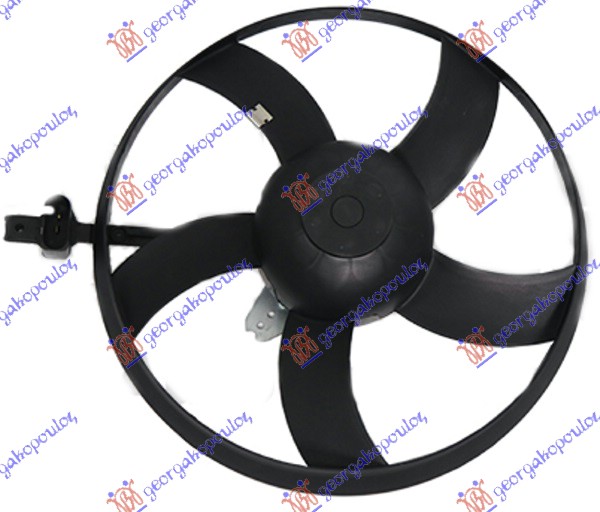 VENTILATOR (MOTOR+VENTILATOR) (325mm) SEAT IBIZA (2012-2015) (OEM: 6Q0959455AF)