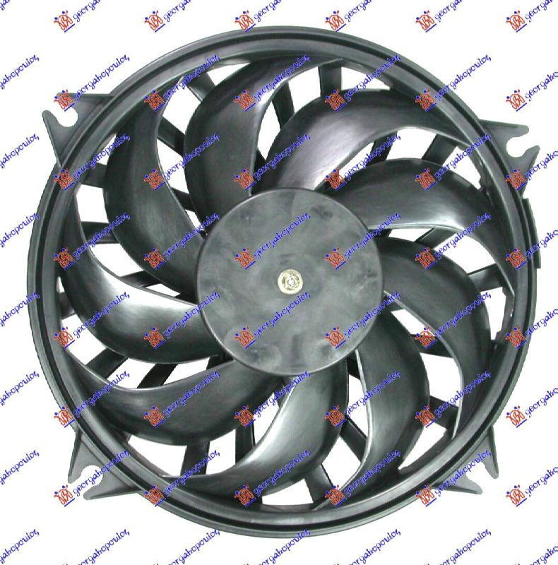 VENTILATOR KOMPLET BENZIN – DIZEL CITROEN BERLINGO (2002-2008) (OEM: 1253A9)