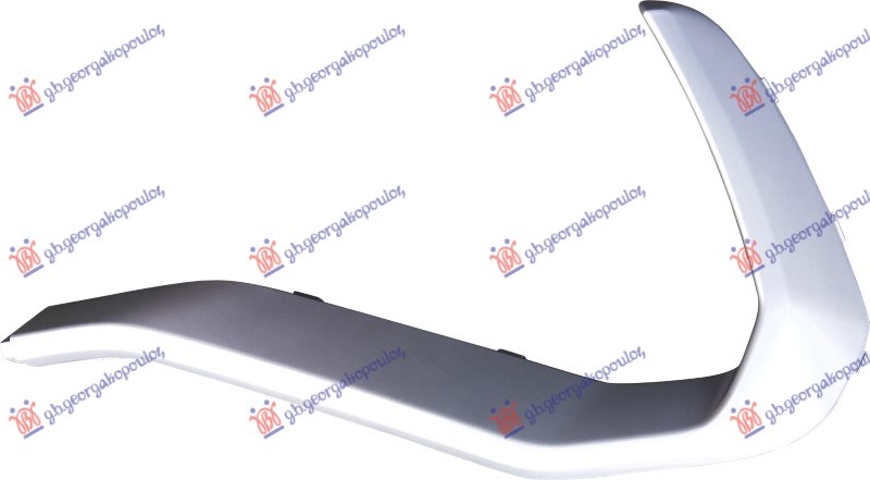 LAJSNA ZADNJEG BRANIKA BOCNA SREBRNA Desna str. AUDI Q3 (F3) SPORTBACK (2019-) (OEM: 83G807968TB2)