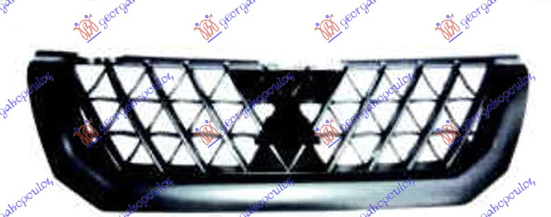PVC MASKA CRNA -04 MITSUBISHI PAJERO SPORT (2000-2006) (OEM: MR607481, MR636387)