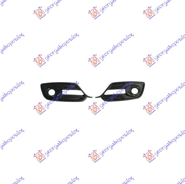 RESETKA PREDNJEG BRANIKA MAGLENKI (DNEVNIM SVETLIMA) SET RENAULT MEGANE COUPE/CABRIO (2014-2016) (OEM: 261521862R)