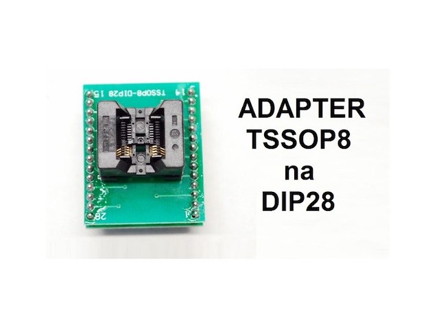 Adapter TSSOP8 na DIP28