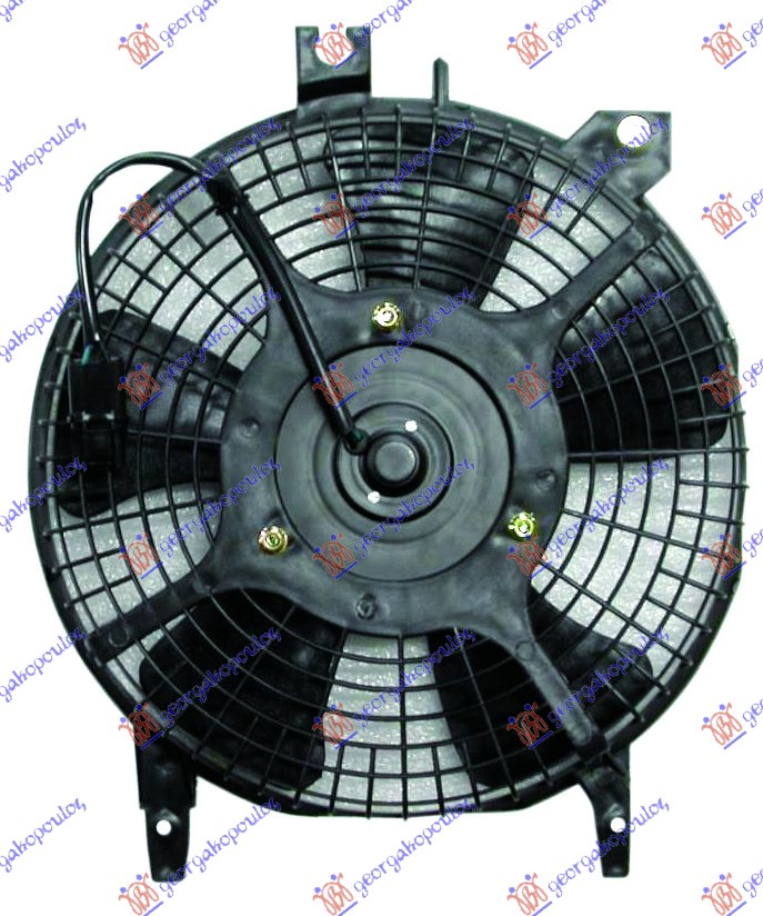 VENTILATOR A/C KOMPLET BENZIN TOYOTA COROLLA (E 10) H/B (3/5D) (1992-1996) (OEM: 88453-12080, 8845310020, 8845312080)