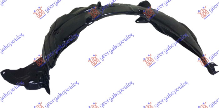 POTKRILO PLASTICNO Leva str. NISSAN CUBE (2009-2018) (OEM: 63843-1FA0A, 638431FA0A)