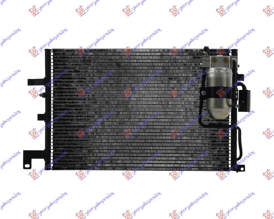 HLADNJAK KLIME BENZINZ / DIZ (50 .5×34.8x 16) SAAB 9.3 (1998-2002) (OEM: 4758637)