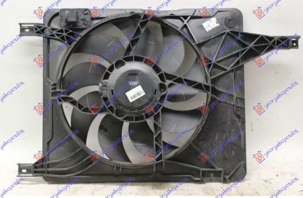 VENTILATOR 1.5 DIZEL 2.0 BENZIN M/A HYPERTR. NISSAN QASHQAI (2007-2010) (OEM: 21481-JD200, 21481-JE40ADEL21481-J, 21481JD200)