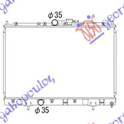 HLADNJAK MOTORA 1.8-2.0 cc (42.5×65.8×16) MANUAL MITSUBISHI PAJERO PININ (1999-2007) (OEM: MN153205, MR431239)