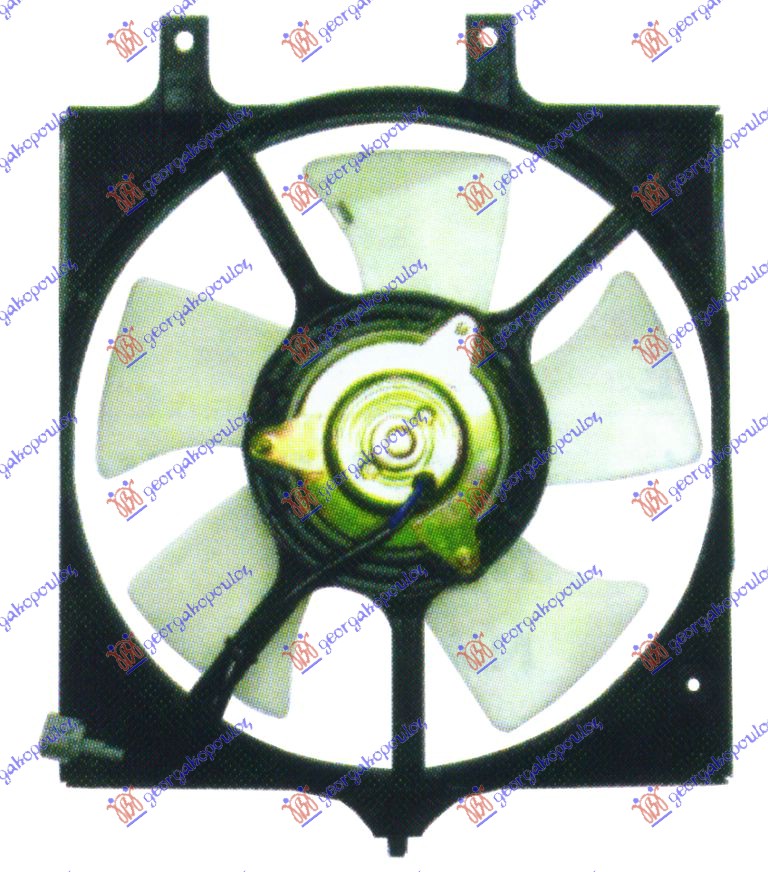 VENTILATOR A/C KOMPLET BENZIN NISSAN PRIMERA (P11) (1999-2001) (OEM: 92120-9F510, 921209F510)