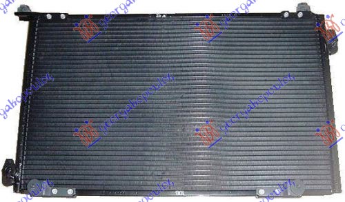 HLADNJAK KLIME BENZIN (59.2x36x16) SEDAN HONDA ACCORD (1998-2001) (OEM: 80110-S1A-G01, 80110S1AG01, 80110S1AG02)