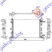 HLADNJAK MOTORA 2.0 i 16V-2.0 DCi (67×4 1.7×26) RENAULT LATITUDE (2010-2016) (OEM: 214100001R)