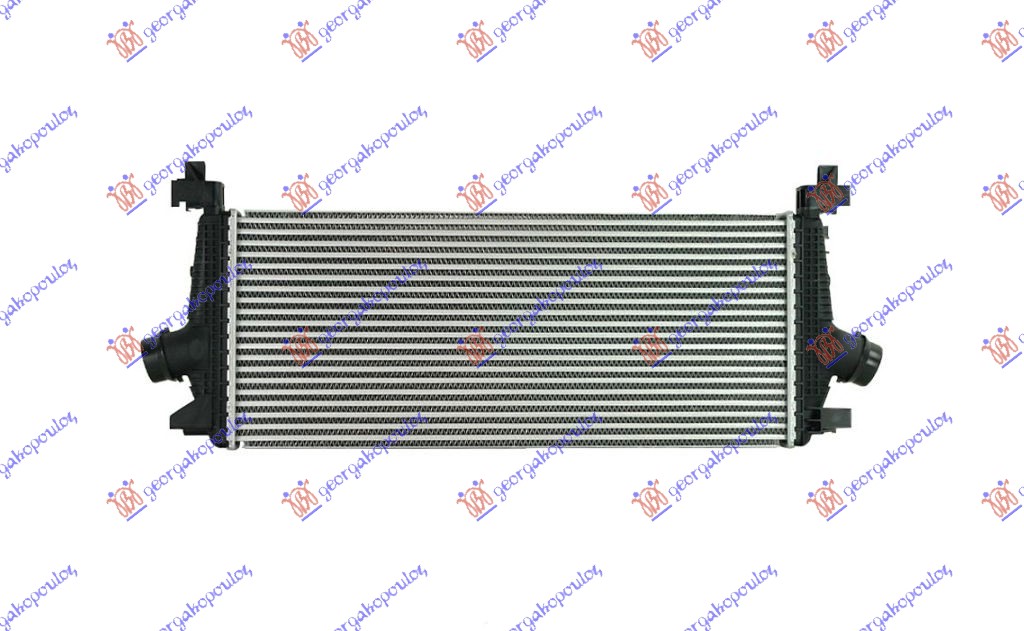 HLADNJAK INTERCOOLERA 1.4i-16v TURBO M/T (665×285) CHEVROLET CRUZE (2009-2013) (OEM: 1302216, 13330387)