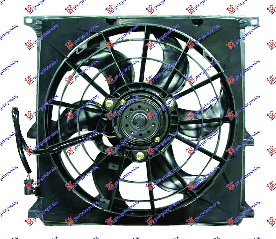 VENTILATOR KOMPLET BENZIN BMW Z3 (1996-2003) (OEM: 64508372039)