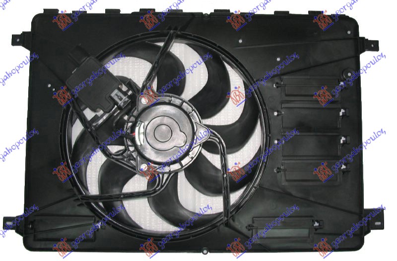 VENTILATOR KOMPLET 1.6-2.0 BENZIN -1.8-2.0 DIZEL FORD MONDEO (2011-2014) (OEM: 1593900)