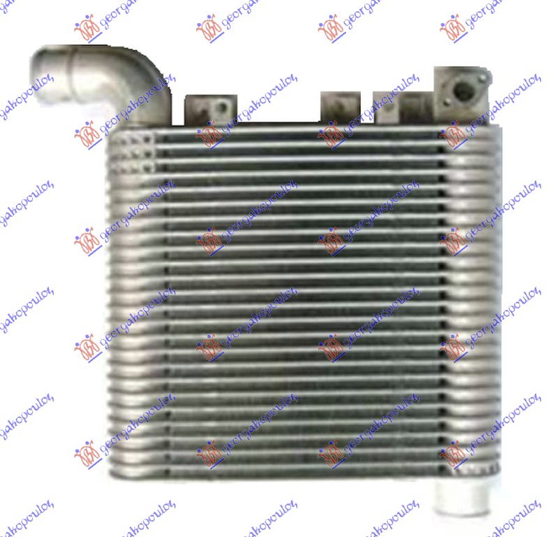 HLADNJAK INTERCOOLER 2.2 CRDi (235x310x64) HYUNDAI SANTA FE (2005-2009) (OEM: 28271-27800, 2827127800)