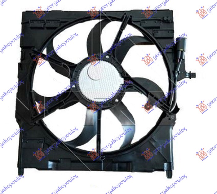 VENTILATOR 3.0 – 4.8 BENZIN 520mm (600W) 3PIN BMW X5 (E70) (2007-2010) (OEM: 8618240, 75335580, 17427533558)