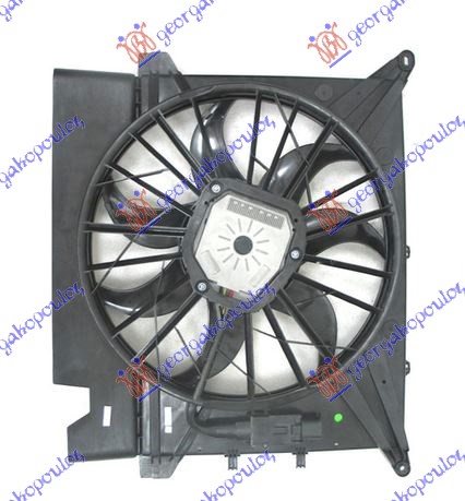 VENTILATOR KOMPLET VOLVO XC90 (2003-2014) (OEM: 30665985)