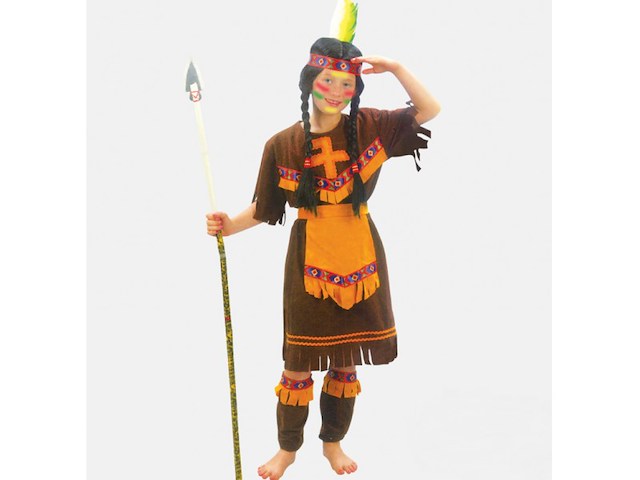 Indijanka dečiji kostim