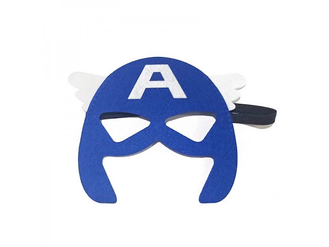 Kapetan Amerika maska za maskenbal