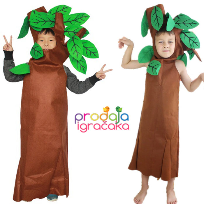 Drvo kostim za decu od 4-6 godine
