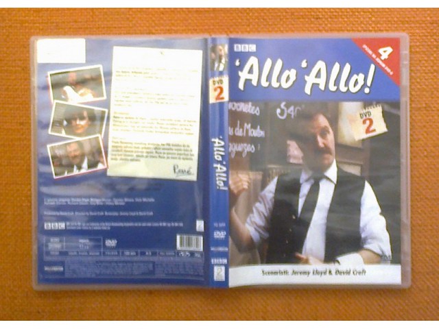 ALLO, ALLO! - DVD 2 (4 epizode na jednom DVD-u) licenca