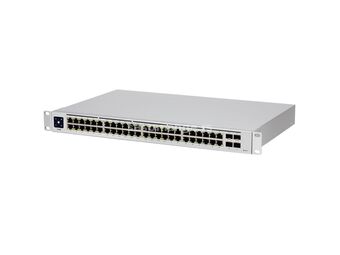 UBIQUITI USW-48-PoE is 48-Port managed PoE switch with (48) Gigabit Ethernet ports including (32)...