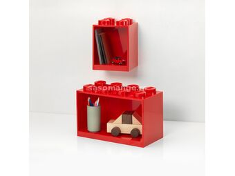 LEGO Police u obliku kocke dvodelni set - crvena