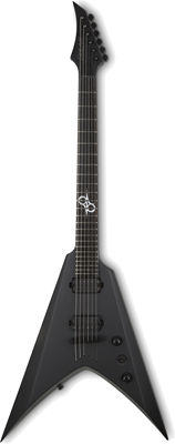 Solar Guitars V2.6C Carbon Black Matte električna gitara + torba