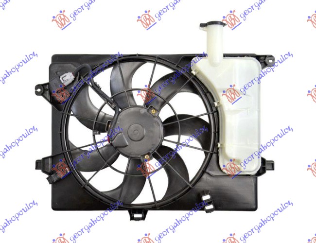 VENTILATOR KOMPLET HYUNDAI i30 5D (2012-2014) (OEM: 25350-3X000, 253503X000, 25380-3X000)