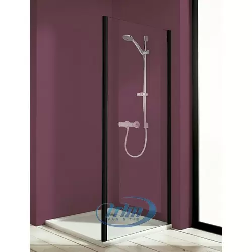 HUPPE X1 BLACK FIKSNI DEO (BOČNI PANEL) 70 cm antiplaque glass h-200 140508.023.322