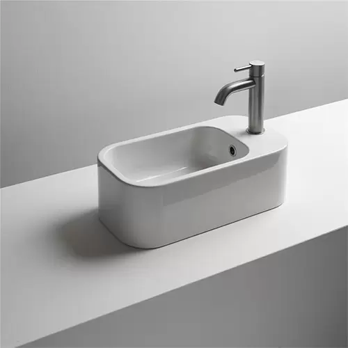 AXA COSA LAVABO MINI KONZOLNI DESNI BELI 8610301R