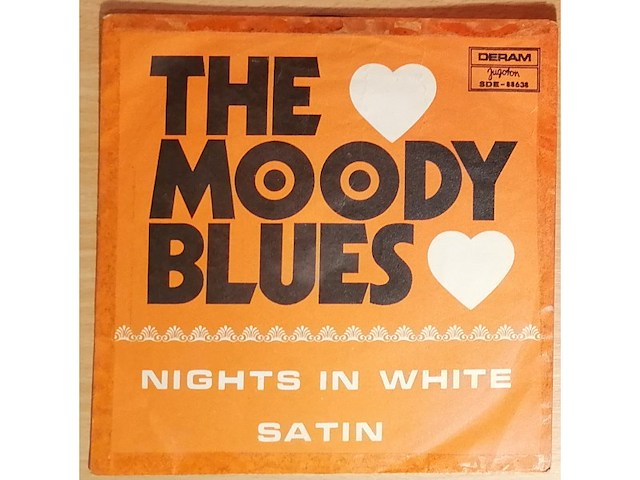 SP MOODY BLUES - Nights In White Satin (1976) VG 9.pres