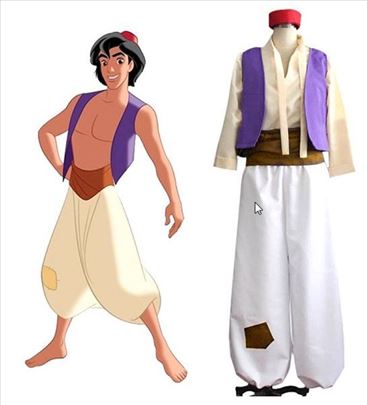 Aladin kostim za odrasle i vecu decu za maskenbal