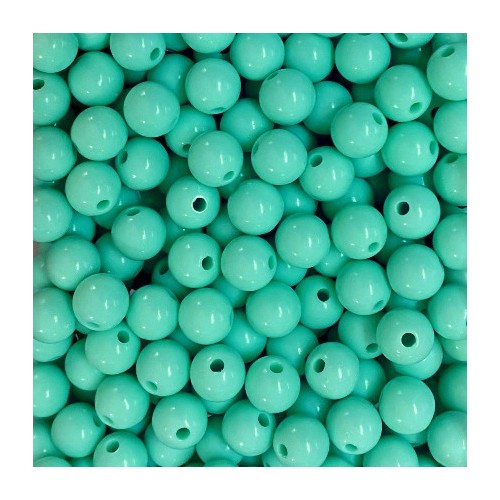 Akrilna perla 10 mm Aquamarine