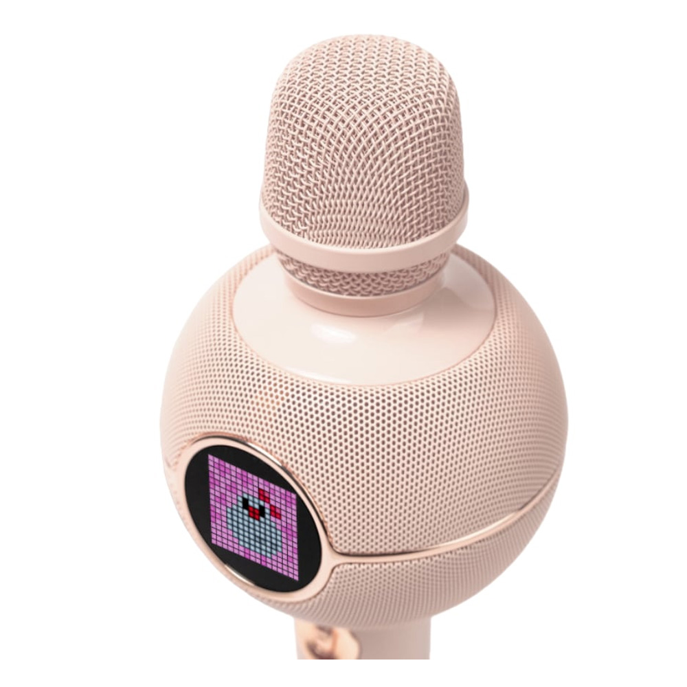 StarSpark Pixel Art Microphone PINK