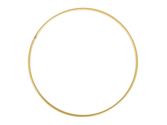 Zlatni metalni krug za završnu obradu 1 kom - izaberi veličinu ()