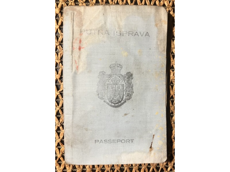 pasos Kraljevina Jugoslavija izdat u Lasko 1930.g.