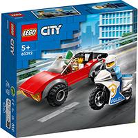 LEGO® City Kocke Policijska potera na motoru 60392