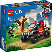 LEGO® City Kocke Spasavanje vatrogasnim terencem 4x4 60393