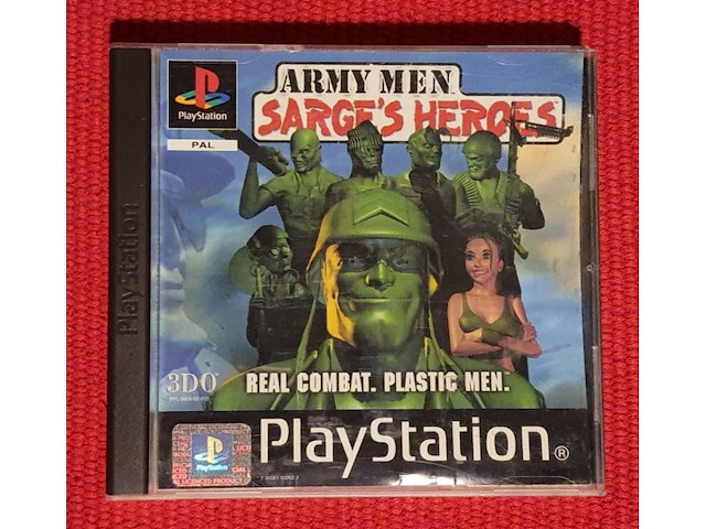 PS1 - Army Men Sarge`s Heroes