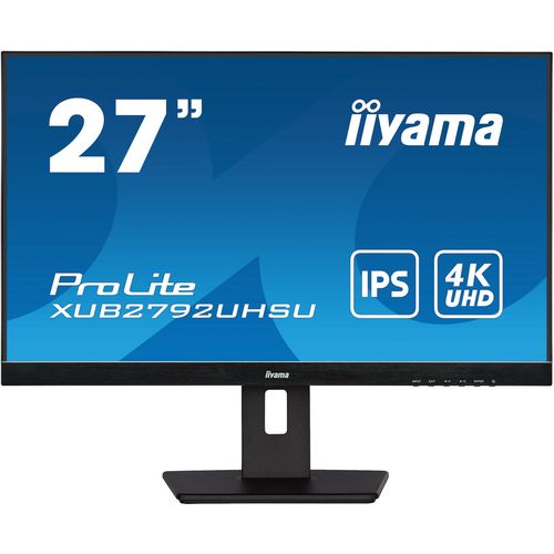 IIYAMA 27" PROLITE XUB2792UHSU-B5 ETE IPS-panel, 3840x2160 UHD, 4ms