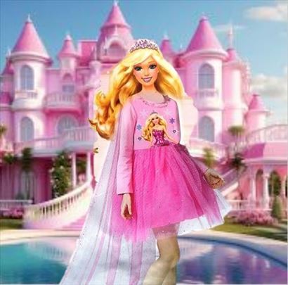 BARBI Barbie barbika kostim haljina sa plaštom
