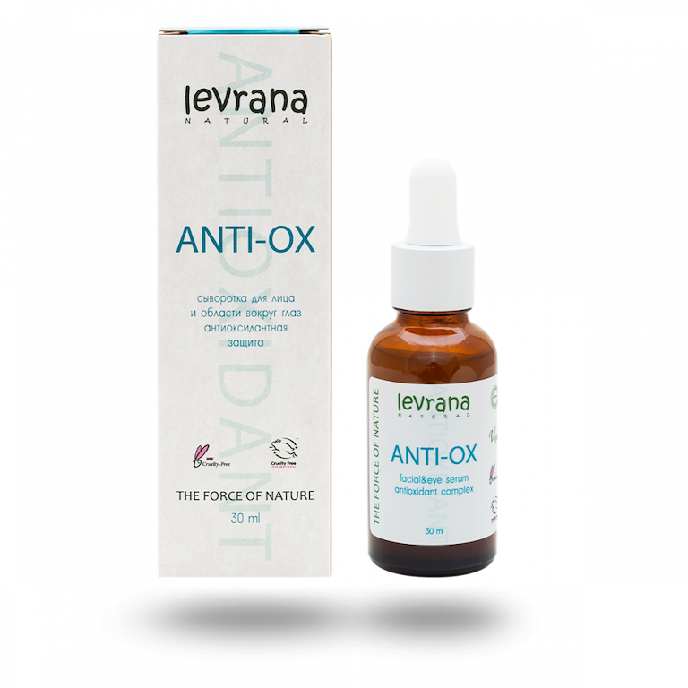 LEVRANA serum za lice ANTI-OX organic certified 30 ml
