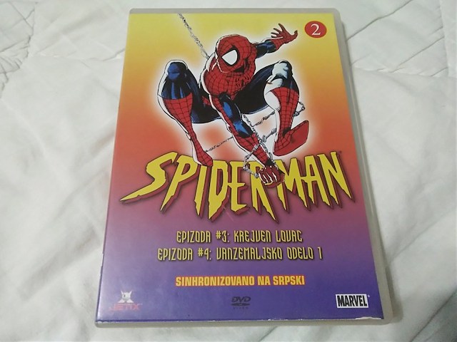 DVD Spiderman 2 i 3