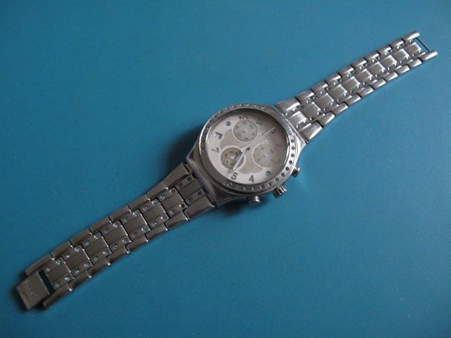 SWATCH narukvica za ženski ručni sat ukrašena cirkonima