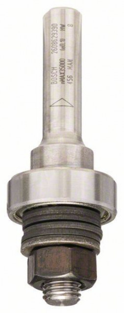 Bosch prihvat za pločasta glodala za žlebove sa vođicom sa kugličnim ležajem 8 mm, D 22 mm, G 60,3 mm ( 2608629390 )
