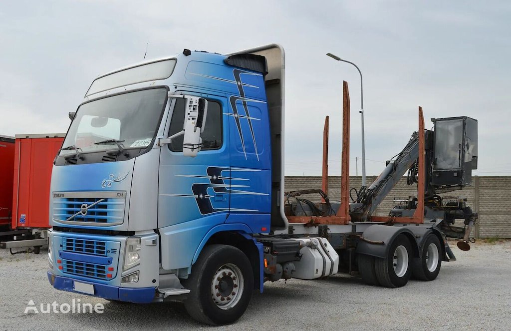 Volvo FH 13 520 FOR TRANSPORTING WOOD kamion za prevoz drva